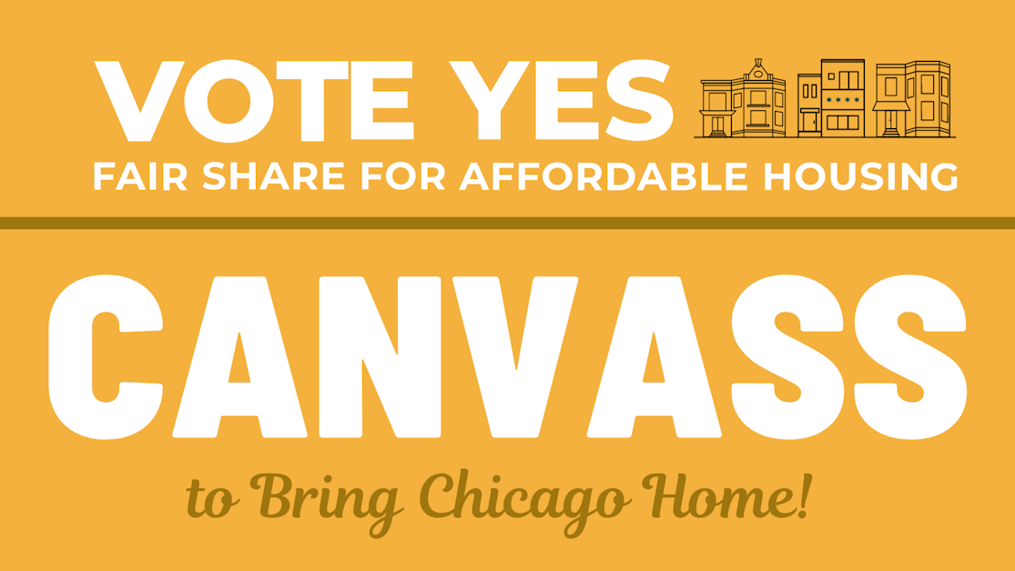 35th Ward Canvass for Bring Chicago Home! · Mobilize