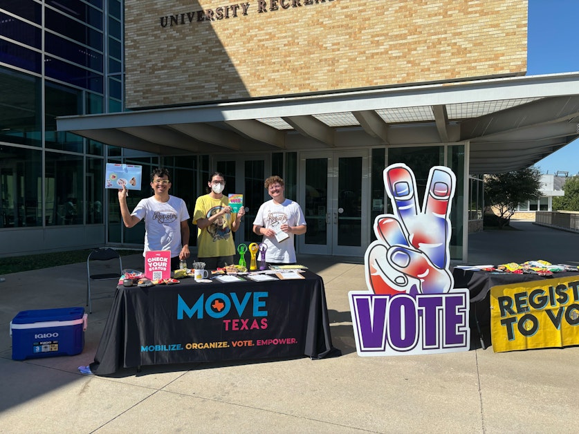 MOVE Texas UNT Deadline Day Event · Mobilize