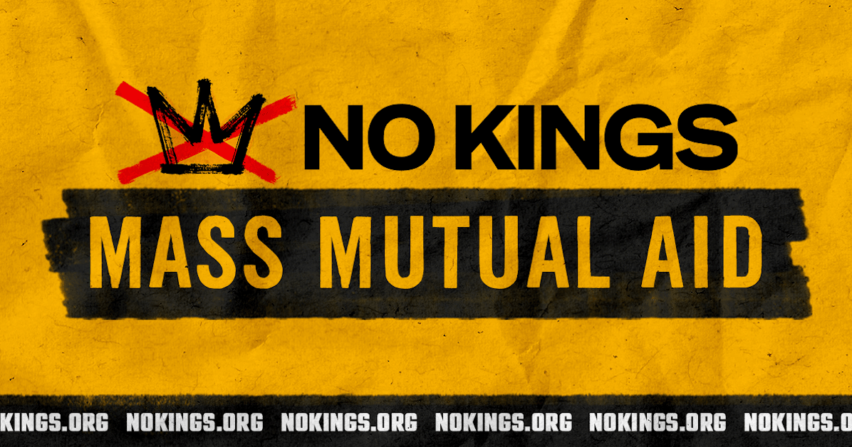 No Kings Alliance Mutual Aid Drive in [Las Vegas] · Indivisible