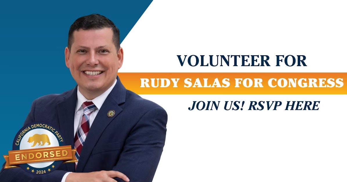 Get Out the Vote for Rudy Salas by knocking on doors in North ...