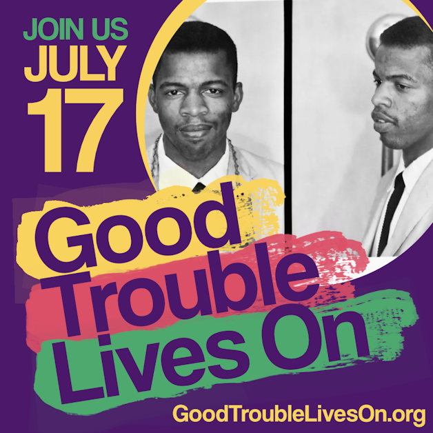 SURJ Gear Up Pre-action Meet-up for Portland, ME, Good Trouble Lives On · Mobilize