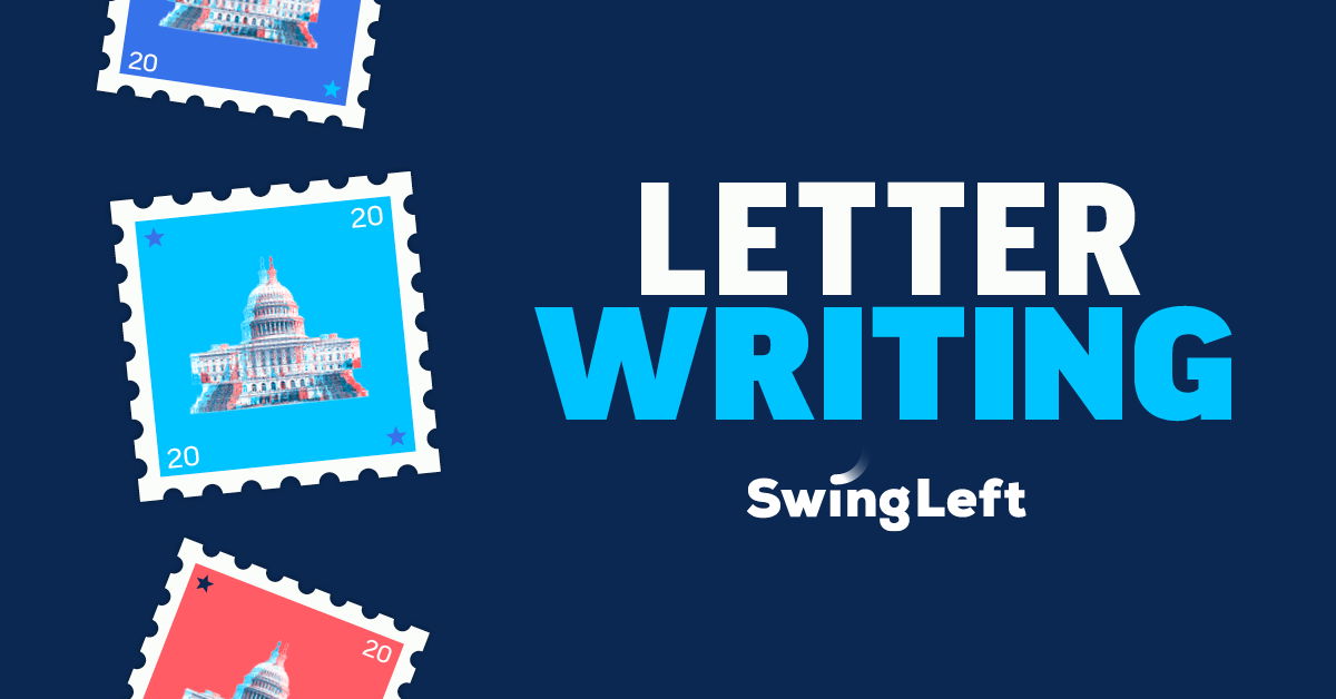 Write Postcards and Letters to Voters with Swing Left! · Swing Left