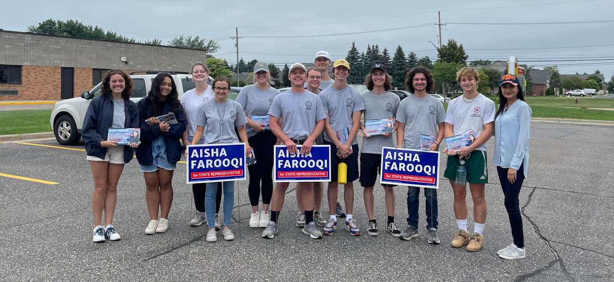 Host events with Aisha Farooqi Campaign · Mobilize