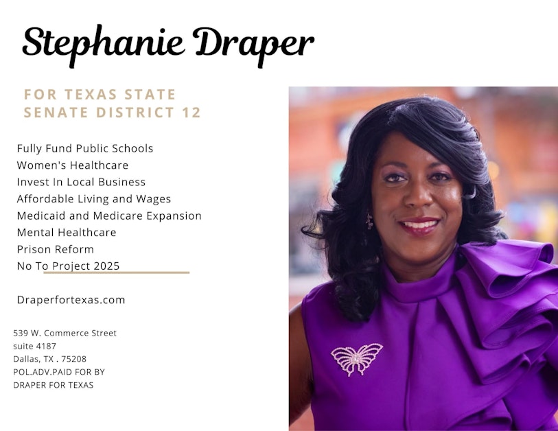 Host events with Stephanie for Texas State Senate 12 · Mobilize
